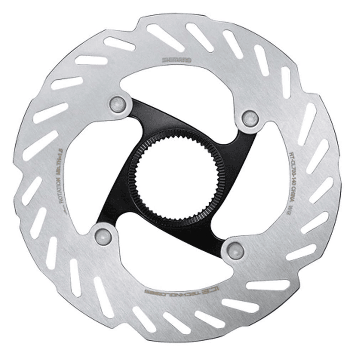 Shimano (RT-CL700) Disc Rotor Unit for Disc Brake 140mm w/Lock Ring ...